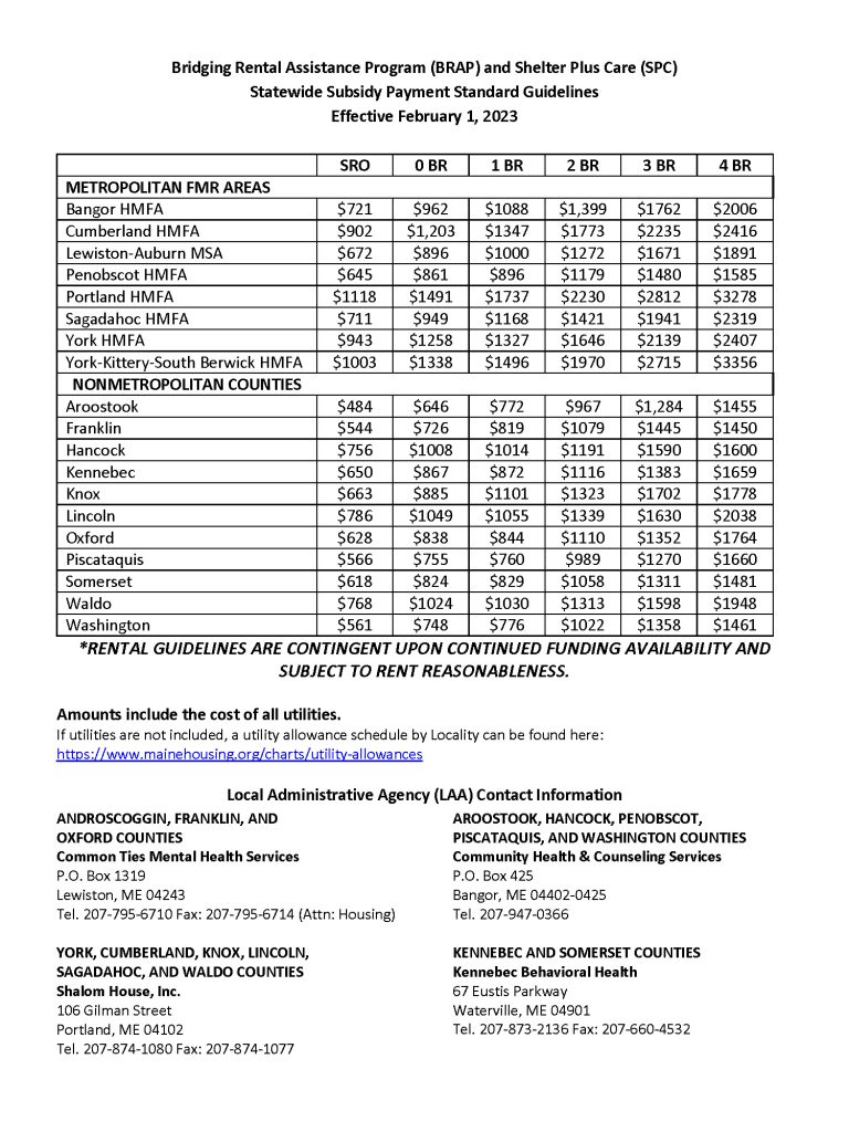 Bridging Rental Assistance Program (BRAP) - Shalom House
